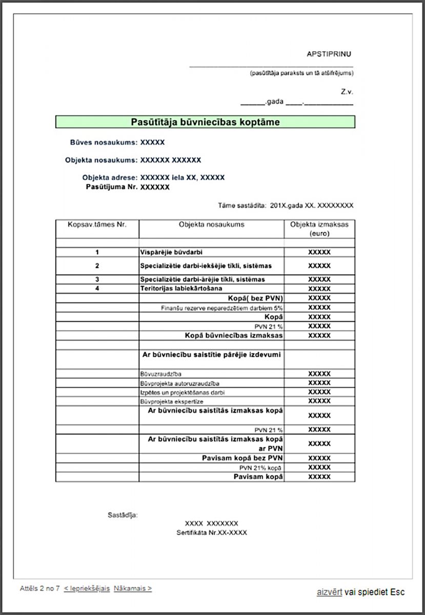 Tāmes paraugi - IK RubīnsAG